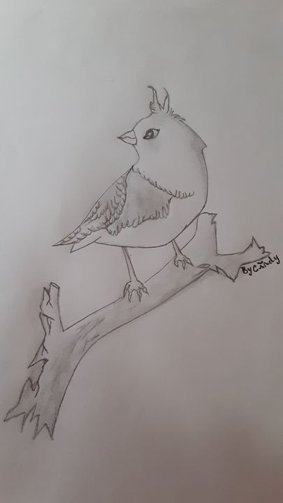 Alien Bird - Artic - Drawings & Illustration, Fantasy & Mythology ...