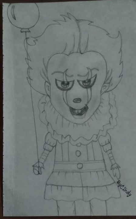 Little pennywise clown - Artic - Drawings & Illustration, Fantasy ...