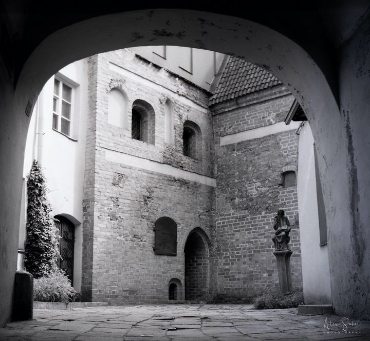 Monastery yard - Alexander Sokołowski - Photography, Buildings ...