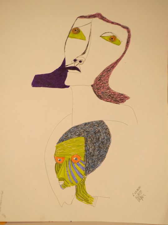 We Will Overcome this Schizophrenia - McInerney Artist, ( Bill ...