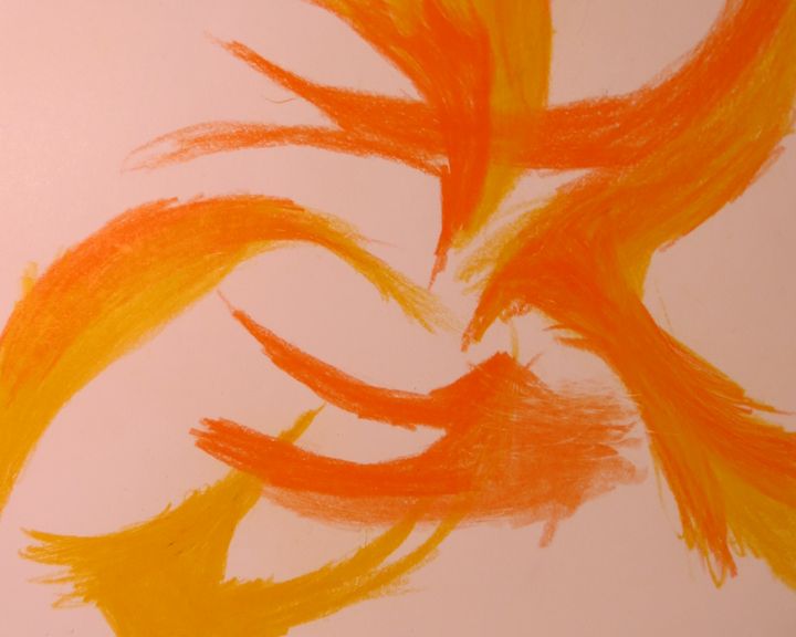 Orange Birds? - McInerney Artist, ( Bill McInerney) - Drawings ...