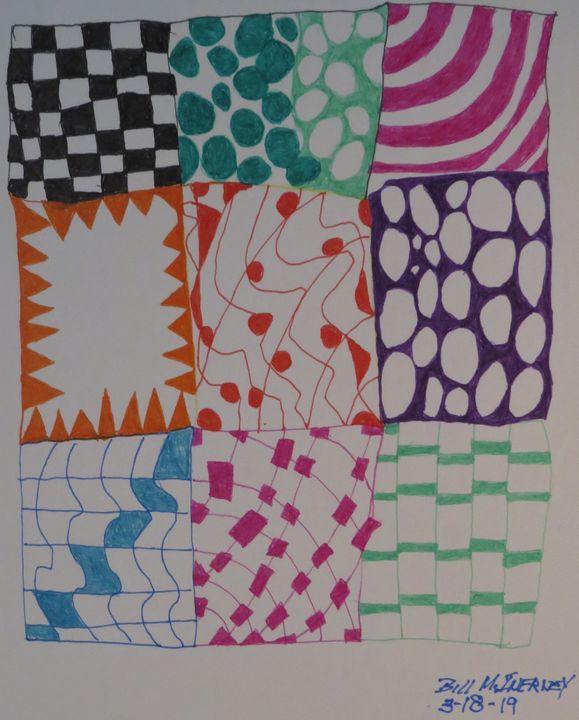 Brain Waves - McInerney Artist, ( Bill McInerney) - Drawings ...