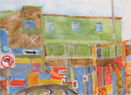 The Big Dig - McInerney Artist, ( Bill McInerney) - Paintings & Prints ...