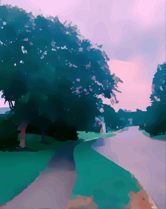 Pink Pathway - ACartistry - Paintings & Prints, Landscapes & Nature ...