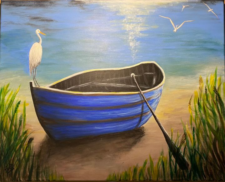 Beach Birds - ArtByMerit - Paintings & Prints, Landscapes & Nature ...