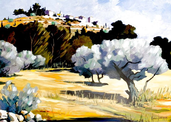 Joanny " En Provence" - LPM Art Gallery - Paintings & Prints ...