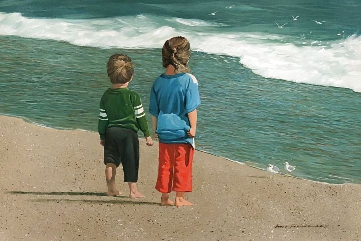 James Feriola "Summer Tranquility" - LPM Art Gallery - Paintings ...