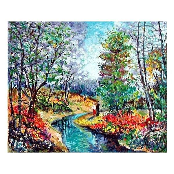 Dimitri Polak "By the River" - LPM Art Gallery - Paintings & Prints ...