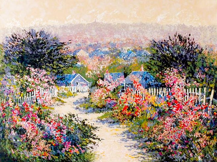 Kerry Hallam! “Reign of Roses" - LPM Art Gallery - Paintings & Prints ...