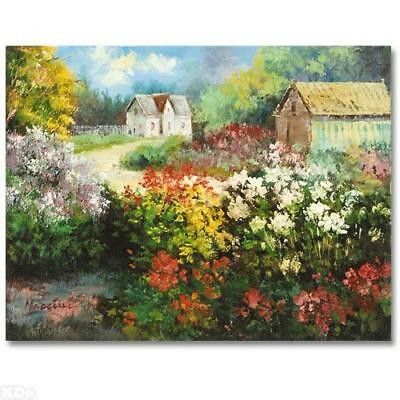 Paisaje con Flores by Maccini - LPM Art Gallery - Paintings & Prints ...