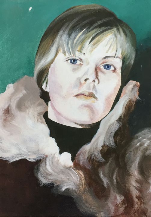 Self-portrait. One of a series - Eljada Van Muijden - Paintings ...