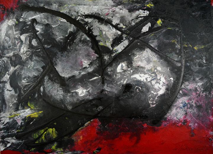 Light Within the Darkness of Time - Timeless Art On Canvas - Paintings ...