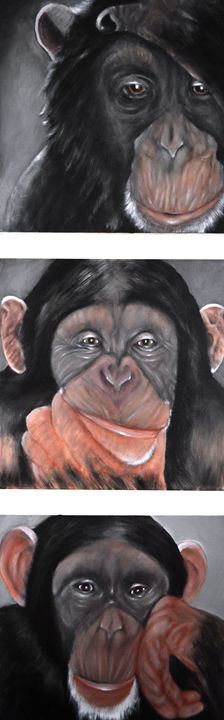 The Three Thinkers - Timeless Art On Canvas - Paintings & Prints ...