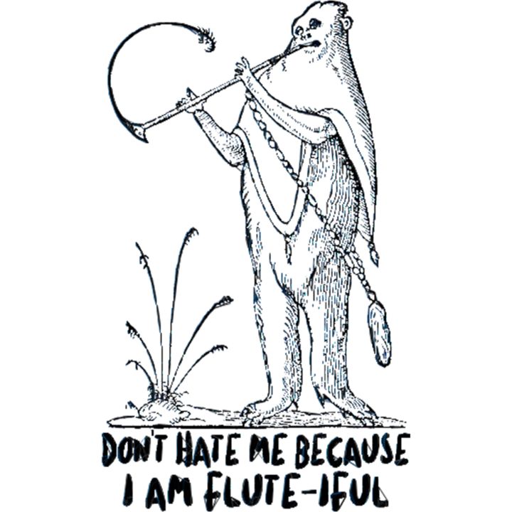 Don_t Hate Me Because I_m Flute-iful - MartisArt - Digital Art & AI ...