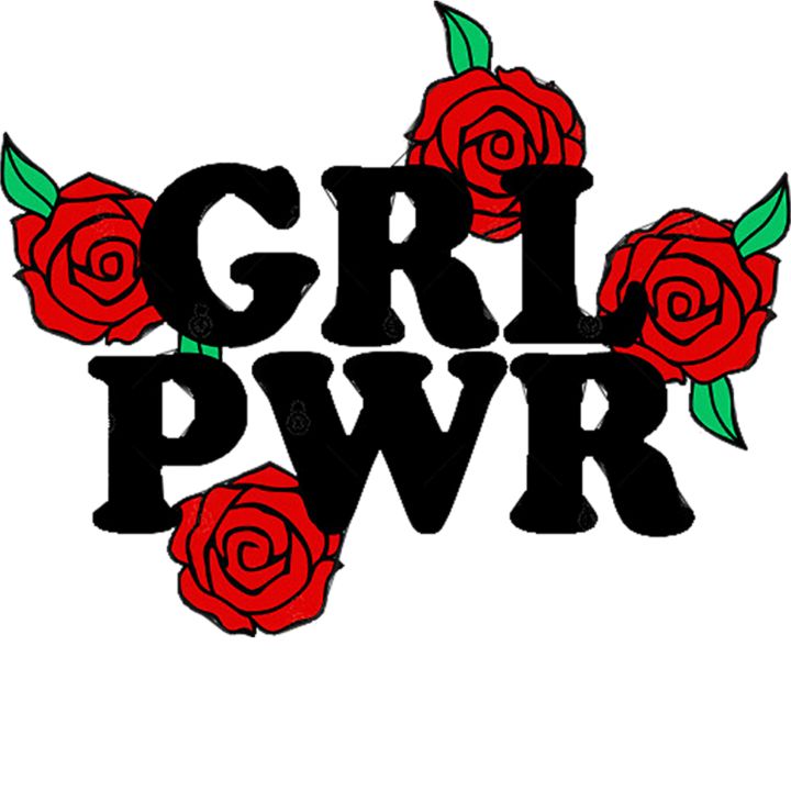 GRL PWR - TypographicRose Design - MartisArt - Digital Art & AI, Humor ...