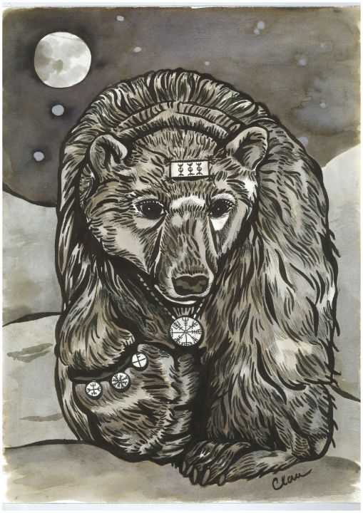 Polar Queen - The World Inside My Head - Paintings & Prints, Fantasy ...