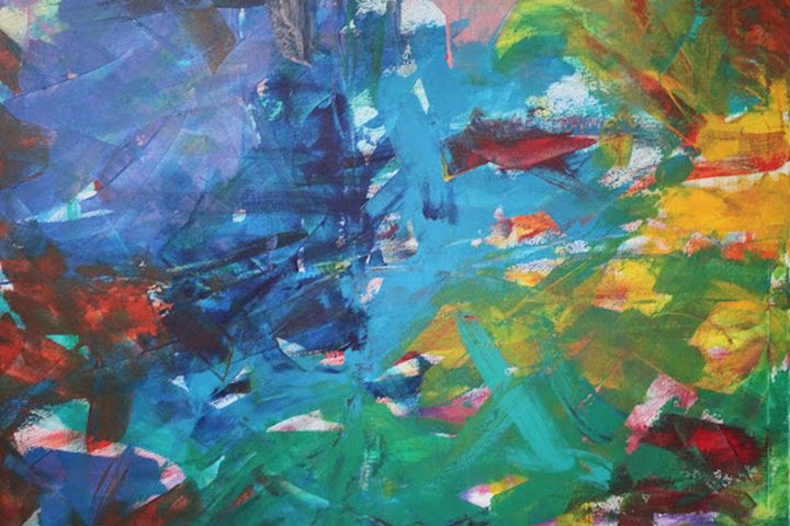 O VENTO - Emanuel Pintor - Paintings & Prints, Abstract, Color - ArtPal