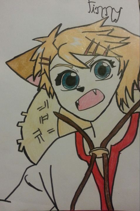 finny - russianwolfy12 - Drawings & Illustration, People & Figures ...