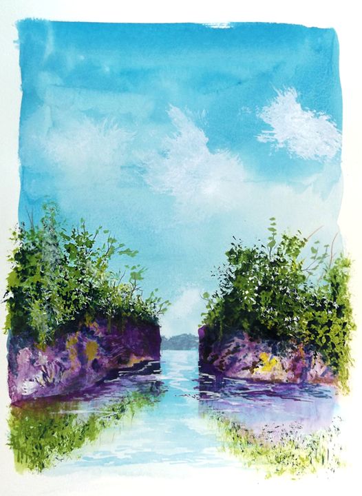 The Cove - David Neace Artist - Paintings & Prints, Landscapes & Nature ...