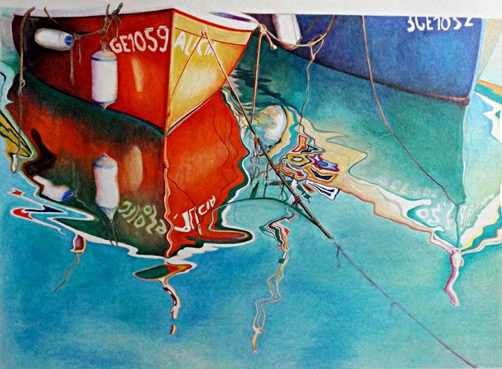 Summertime - David Neace Artist - Drawings & Illustration, Vehicles ...