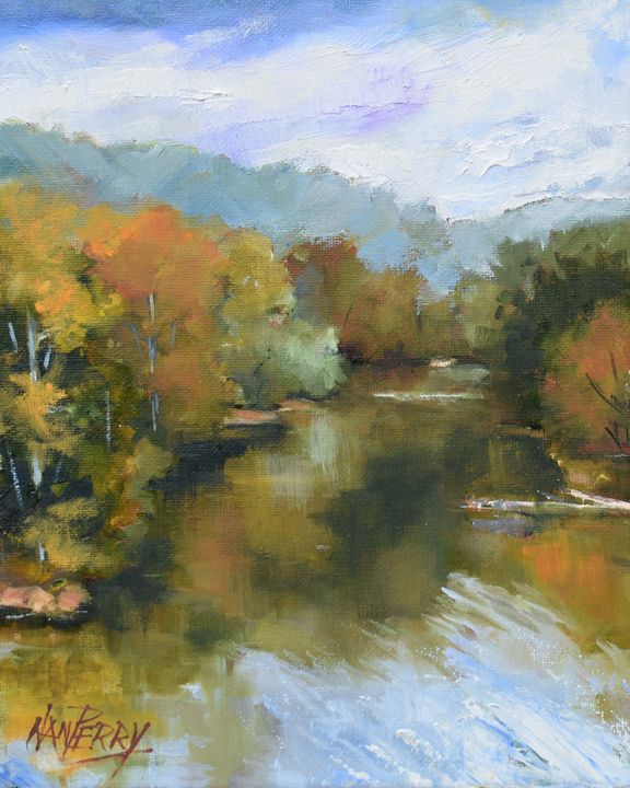 Poca Shows Its Colors - NanPerryArt - Paintings & Prints, Landscapes ...