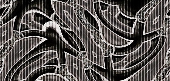 Line Up/down - Dean Urevig Art - Digital Art & AI, Abstract, Geometric ...