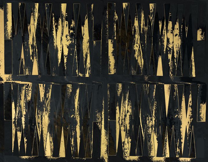 Backgammon - Dean Urevig Art - Digital Art & AI, Abstract, Geometric ...