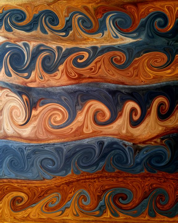 Wave after Wave - Dean Urevig Art - Digital Art & AI, Landscapes ...