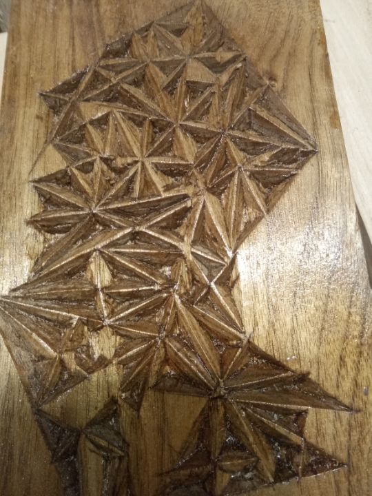 Chip carving - Stanley wood carving - Drawings & Illustration, Abstract ...