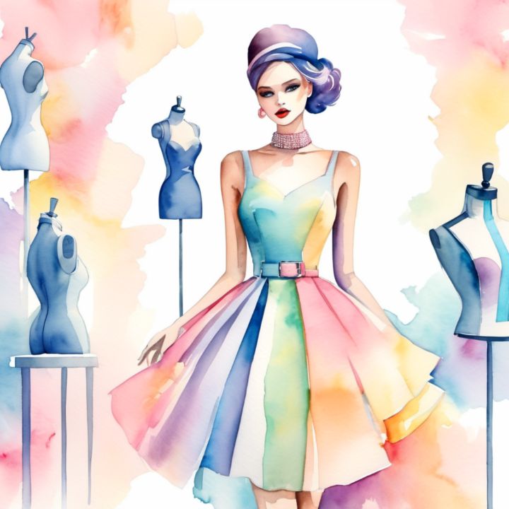 Fabulous Summer Dress 1 - Fantastic Designs - Digital Art & AI, People ...