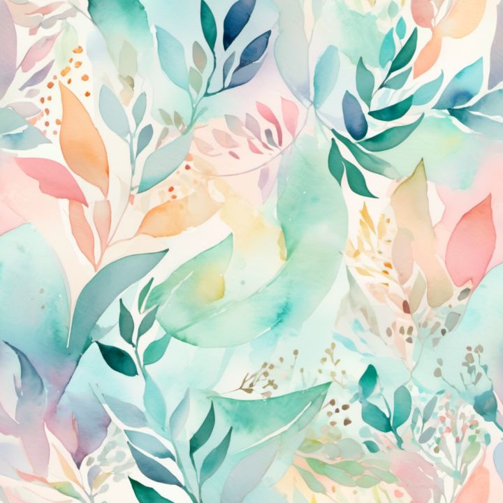 Pastel colored pattern 9 - Fantastic Designs - Digital Art & AI ...