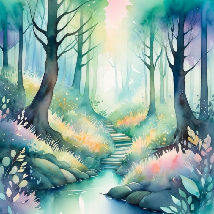 Forest in Spring - Fantastic Designs - Digital Art, Landscapes & Nature ...