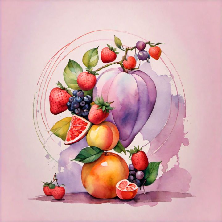 Fruit Collection - Fantastic Designs - Digital Art & AI, Food ...