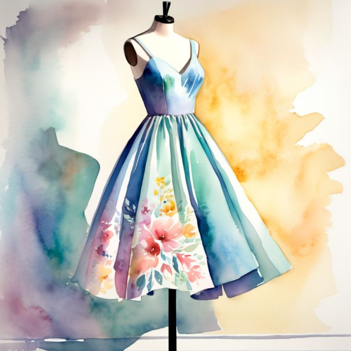 Fabulous Summer Dress 8 - Fantastic Designs - Digital Art & AI, People ...