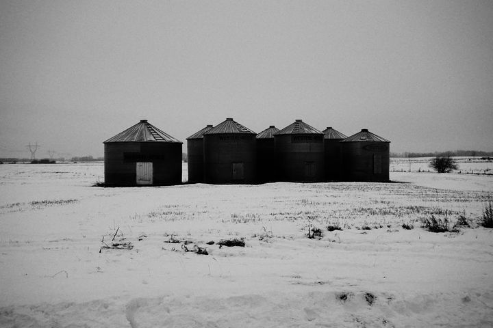 Cold Alberta Grain Silo - Christine Solomon - Photography, Landscapes ...