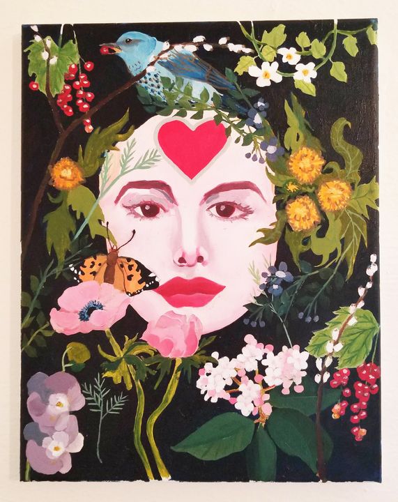 Mar/2019 - Erika Take - Paintings & Prints, Flowers, Plants, & Trees ...