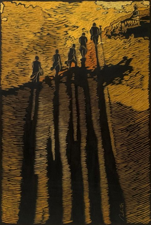 Return - Nga Tran artist - Paintings & Prints, People & Figures, Other ...