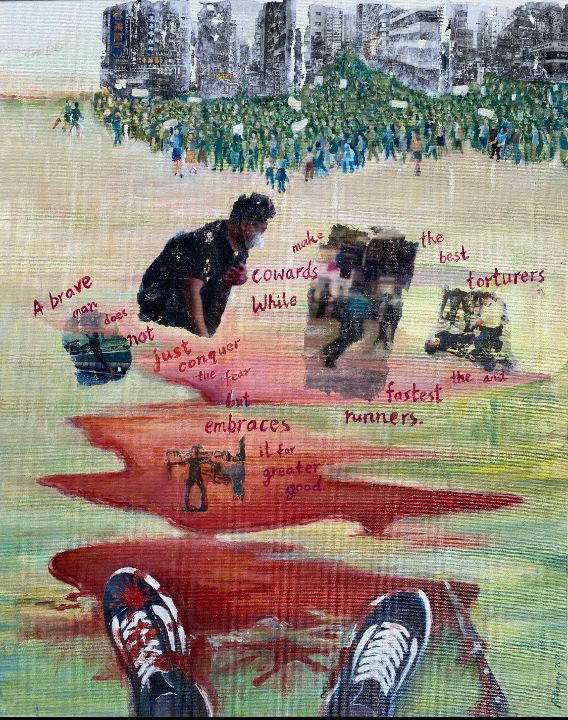 A City of Two Tales - Series #2 - ArtCho - Paintings & Prints, People ...