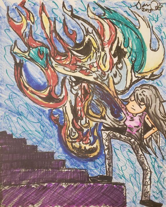 Sorcery - pot8ocat - Paintings & Prints, People & Figures, Portraits ...