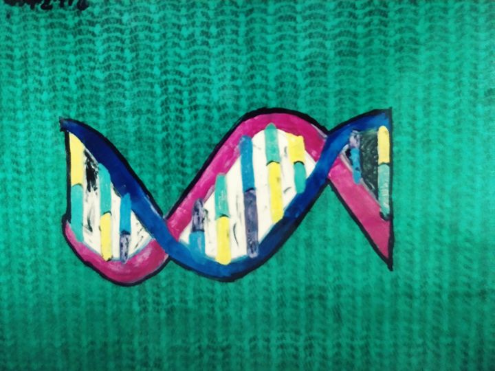 Dna matrix - Bobbys abstact art - Paintings & Prints, Abstract, Color ...