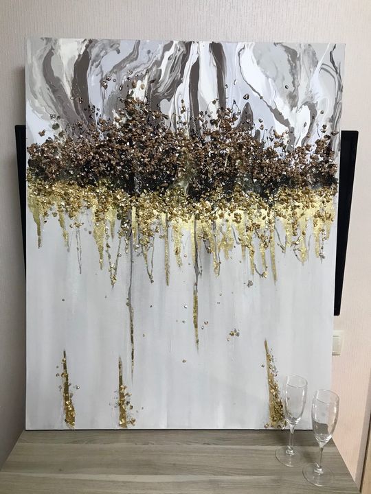 Chocolate fluid - unusual_paintings97 - Paintings & Prints, Abstract ...