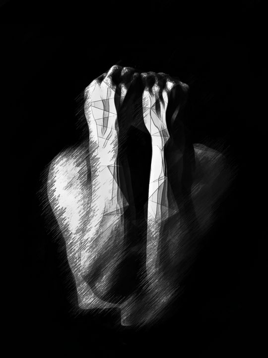 Unbearable - Jacob Alexander - Digital Art & AI, Abstract, Figurative ...