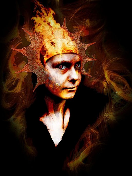 Fire Maiden - The Dark Backward - Digital Art & AI, Fantasy & Mythology ...