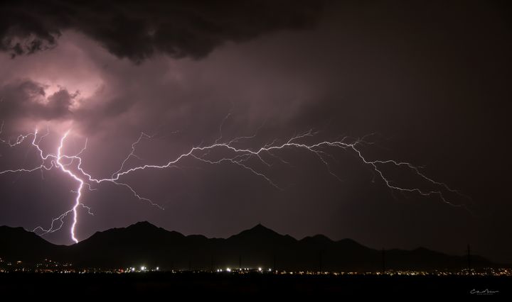 10 Mile Strike - Lightning - Photography, Landscapes & Nature, Natural ...