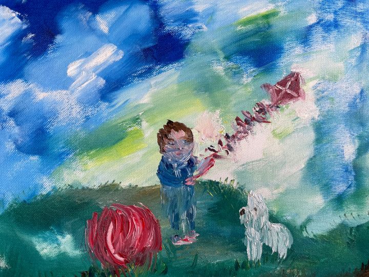 kite to the heights - Deborahmillsopen door - Paintings & Prints ...