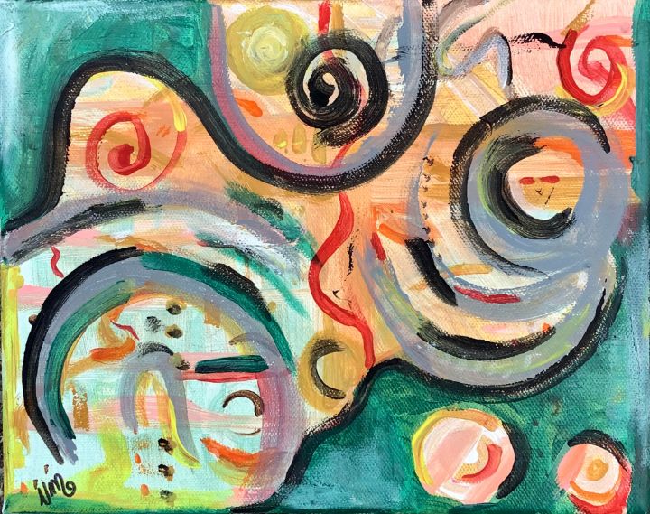 Gaia Goddess - Divinely Encoded - Paintings & Prints, Abstract, Other ...