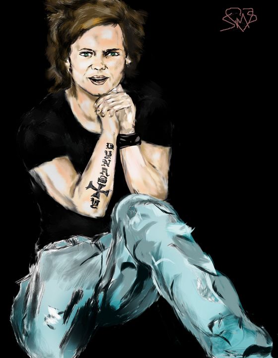 Lauri grouching - SMS Creations - Digital Art & AI, People & Figures ...