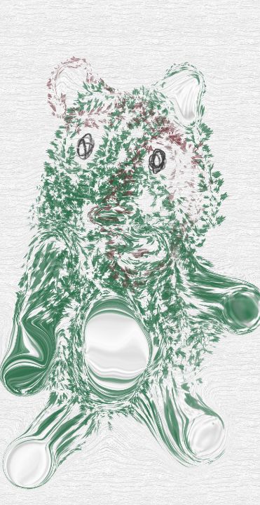 Teddy bear - Stoogi moo - Digital Art & AI, Animals, Birds, & Fish ...
