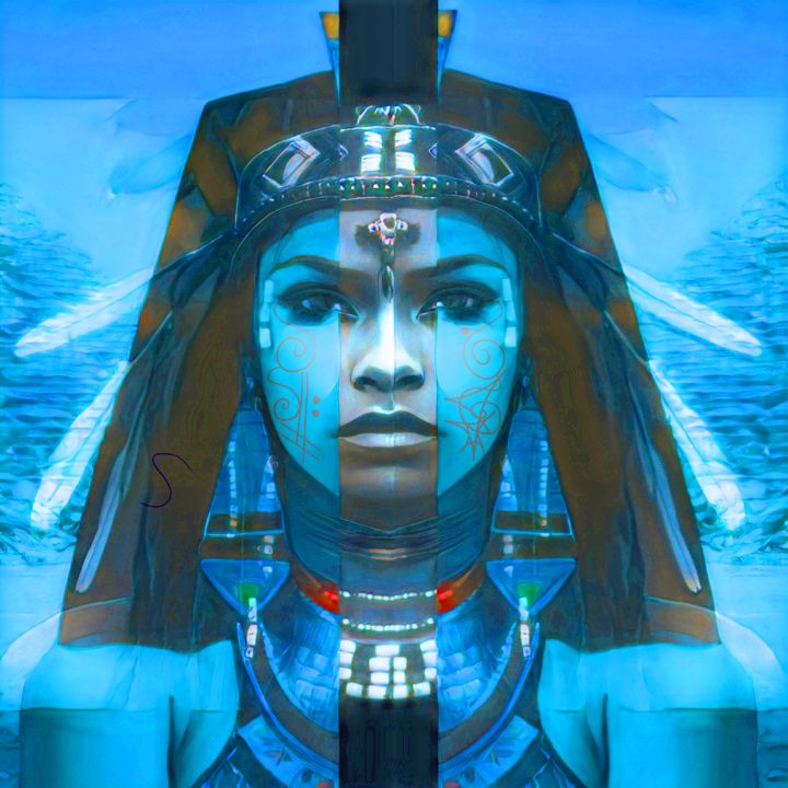 Cleopatrix Print 11 - MzAySes Metaphysical Arts - Digital Art & AI ...