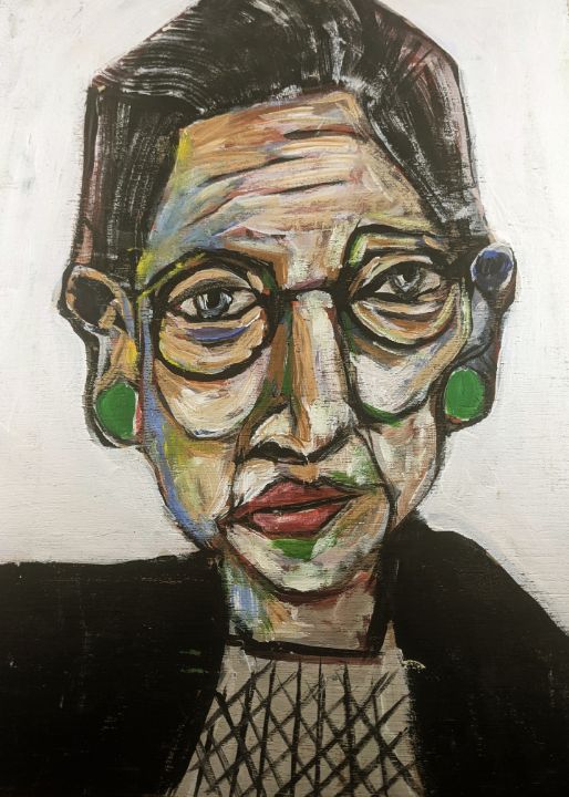 RBG (1) - Ron Kammer - Paintings & Prints, Politics & Patriotism ...